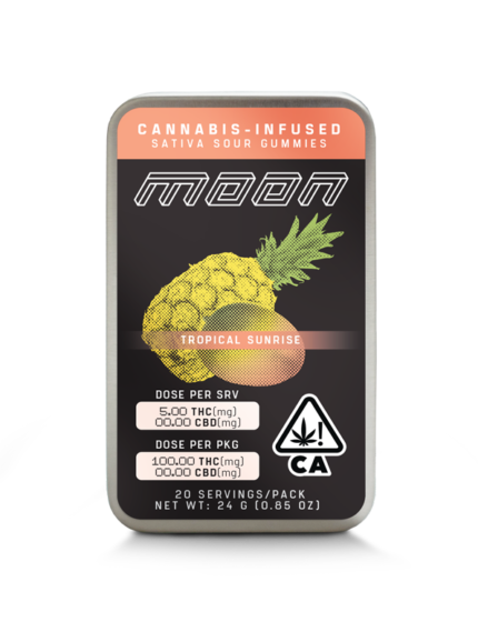 Moon Bar Edible - Tropical Sunrise | Sativa - Official Moon Chocolate